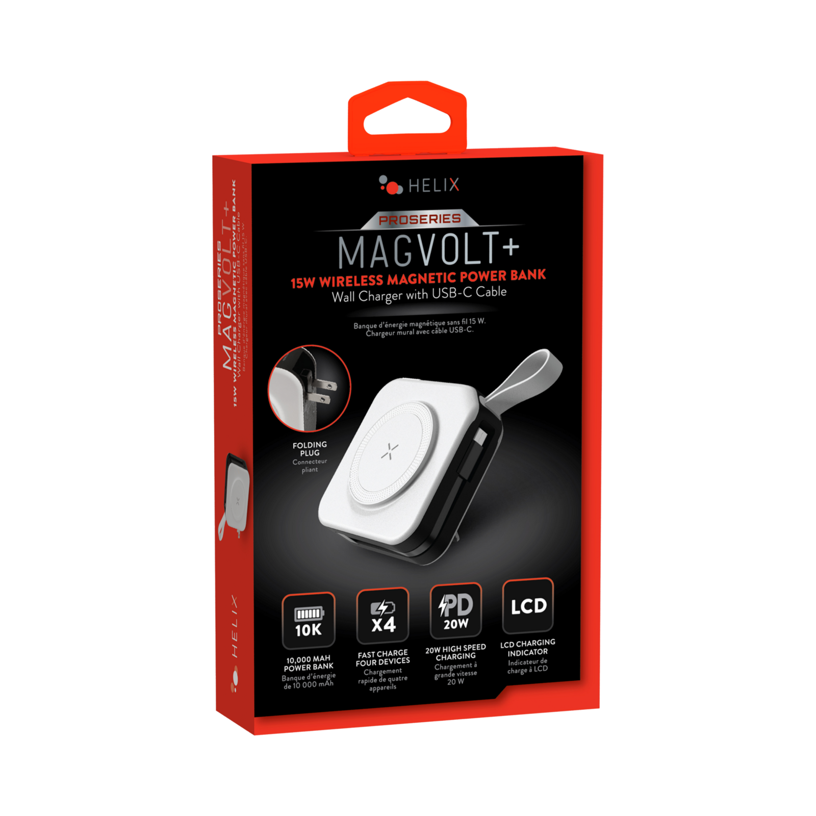 MagVolt+ 15W Wireless MagSafe Power Bank – Helix
