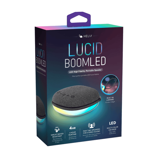 Lucid LED Bluetooth Speaker – Helix