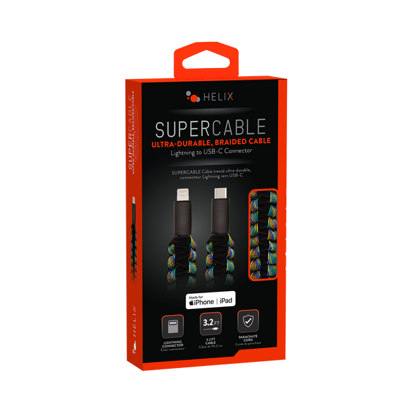 Lightning to USB-C Super Cable – Helix