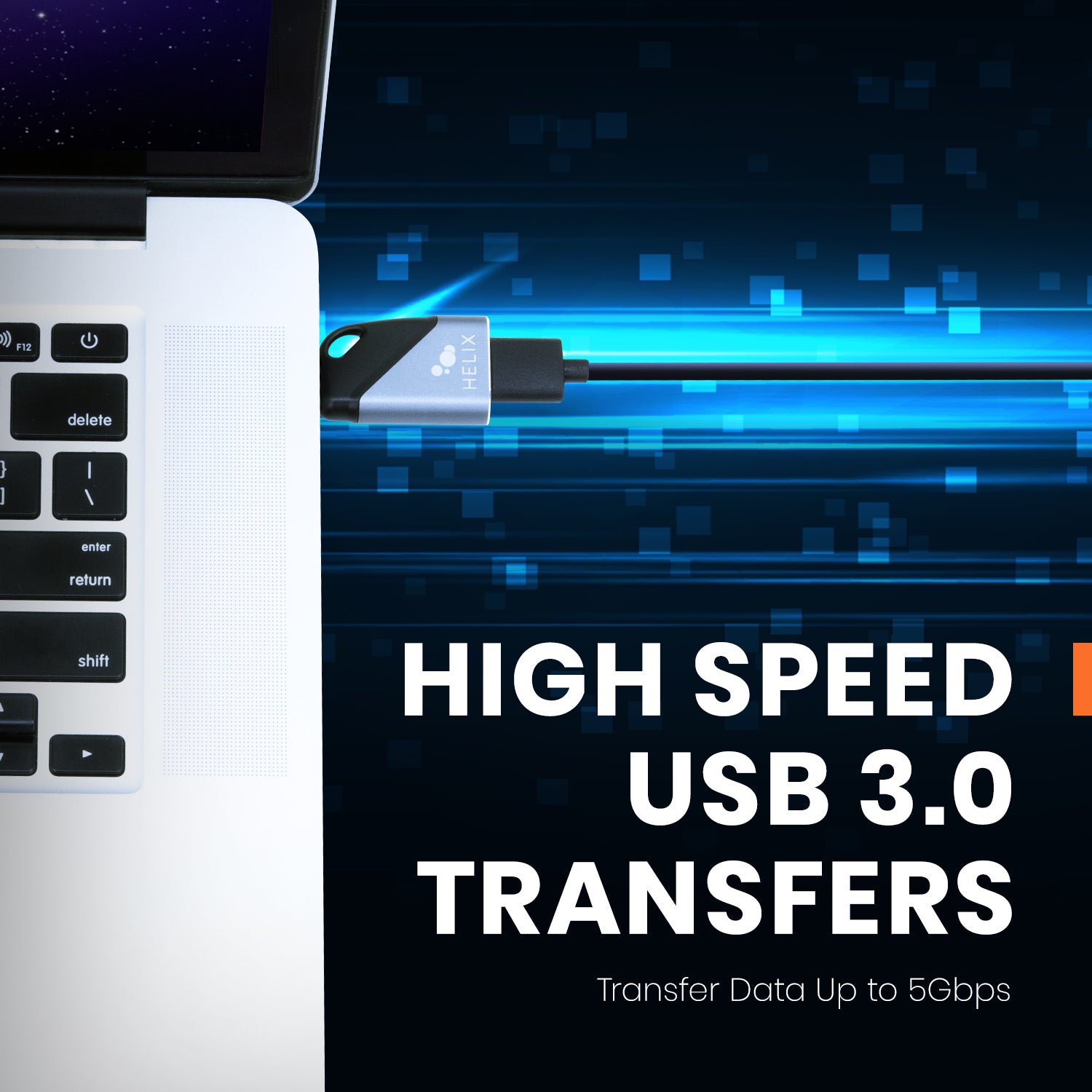 USB-C to USB-A Travel Adapter – Helix