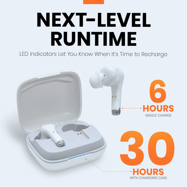 Dual Noise Cancelling True Wireless Earbuds – Helix