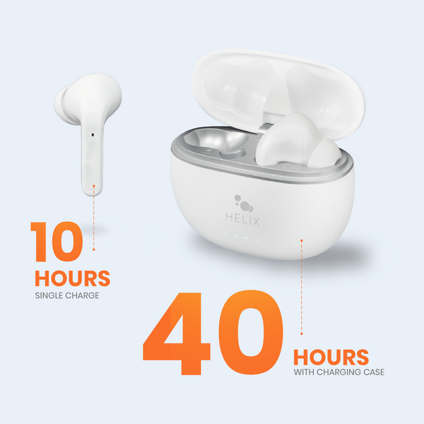 Active Noise Cancelling True Wireless Earbuds – Helix